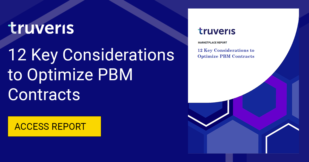 [eBook] 12 Key Considerations to Optimize PBM Contracts - Truveris